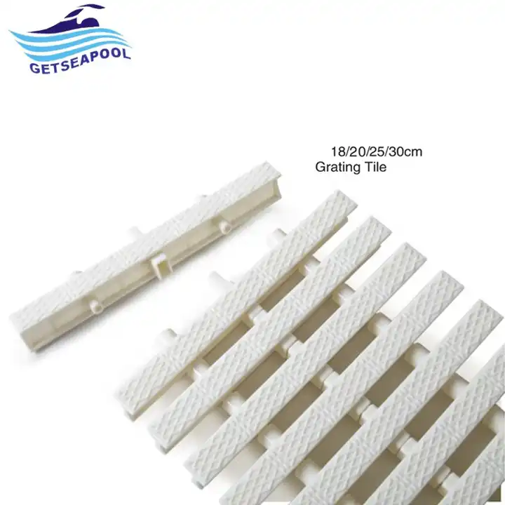 Flexible White Colour 3 Holes Pool Grating - Guangzhou Getsea Pool Spa ...
