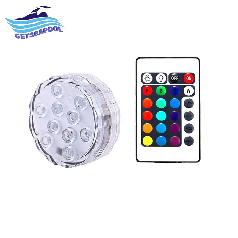 Waterproof Submersible Mini Underwater RGB Light - Guangzhou Getsea ...